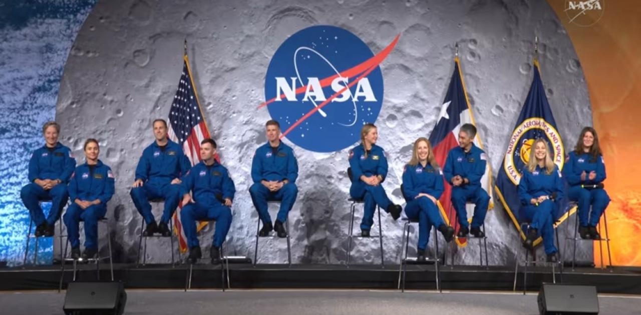 Η NASA παρουσίασε 10 νέους αστροναύτες για αποστολές σε Σελήνη και Άρη ...