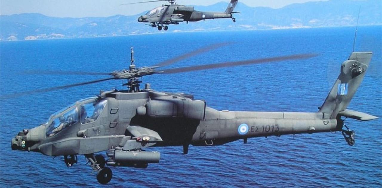 Ανησυχία στους Τούρκους - Έτοιμο και αναβαθμισμένο το πρώτο ελικόπτερο Apache A+ της Αεροπορίας ...