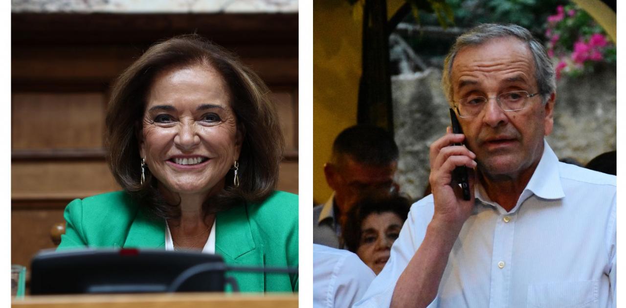 «Αιχμηρός» Σαμαράς για Μπακογιάννη: «Μάλλον δεν θυμάται ένα κόμμα που ίδρυσε η ίδια - Ταυτίζεται ...