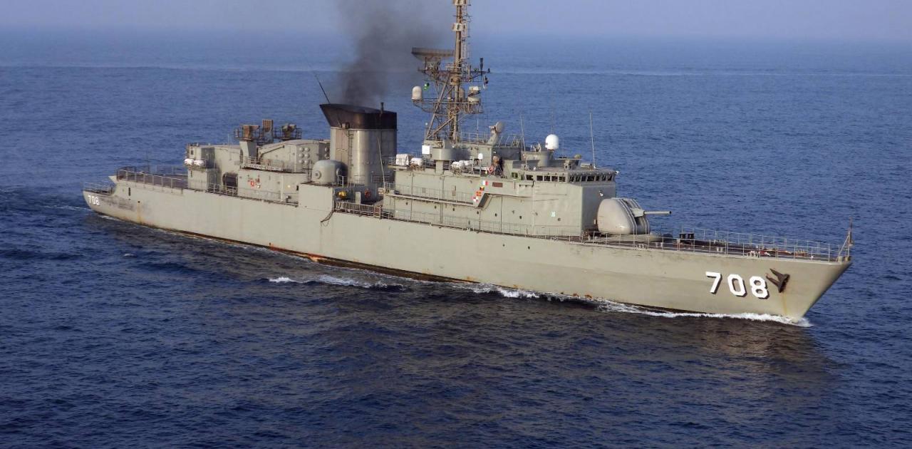 Συνεκπαίδευση της Φρεγάτας ΥΔΡΑ με τη Φρεγάτα AL TAIF της Σαουδικής ...